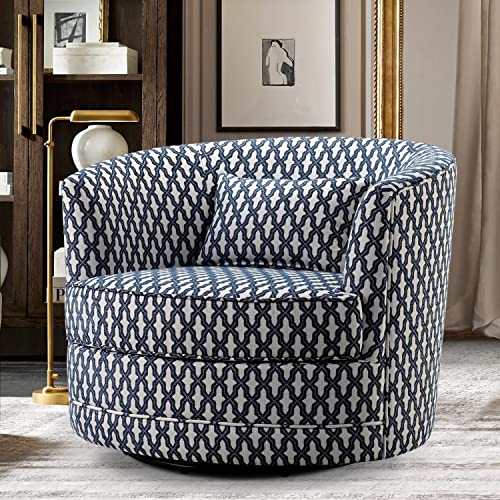 Rosevera Swivel Accent Chairs for Living Room Furniture Swivel Chairs for Bedroom Swivel Barrel Chair Small Swivel Accent Chair Modern Swivel Chair Accent Chairs for Apartment, Studio