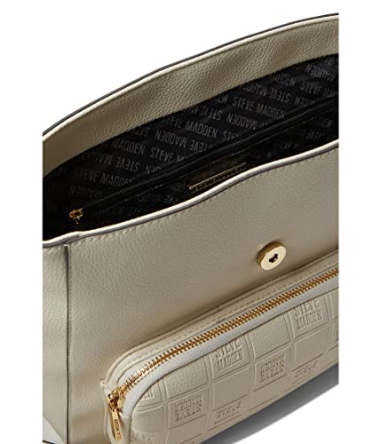 Steve Madden Bseyda Bone Tonal/Hollywood One Size