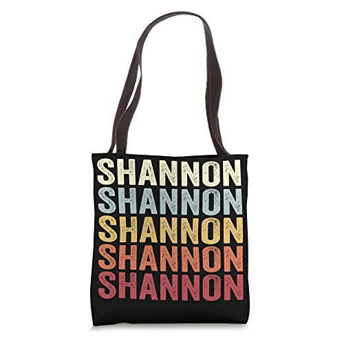 Shannon Mississippi Shannon MS Retro Vintage Text Tote Bag