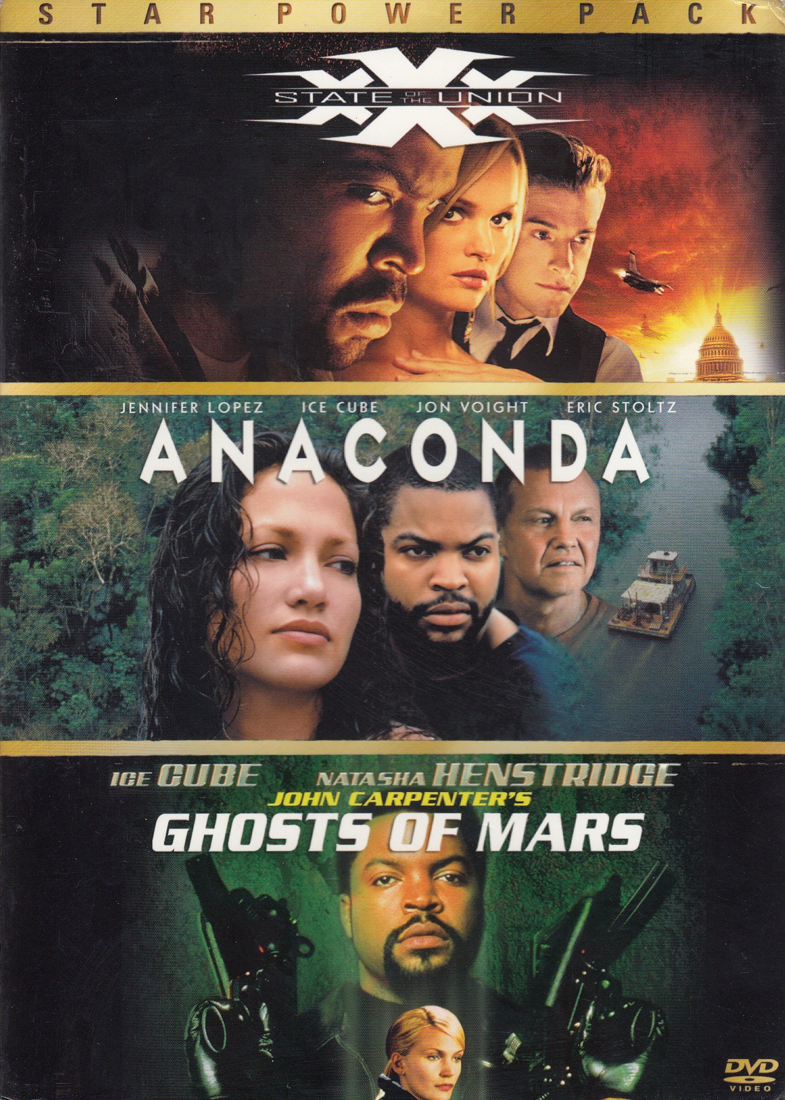 Star Power Pack (Xxx State of the Union / Anaconda / Ghosts of Mars)