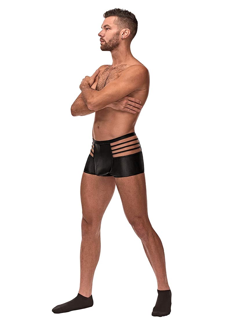 Male Power Matte Cage Short 121-261 Black
