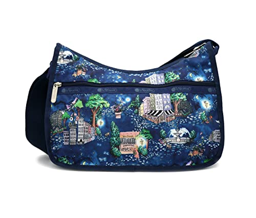 LeSportsac Classic Hobo Crossbody Handbag in Cobblestone Stroll
