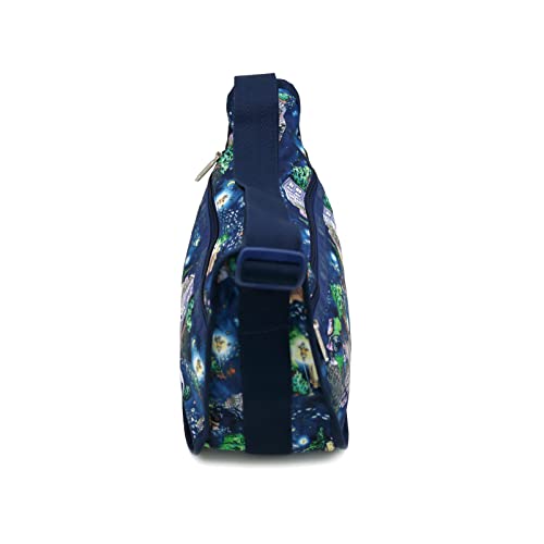 LeSportsac Classic Hobo Crossbody Handbag in Cobblestone Stroll