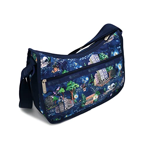 LeSportsac Classic Hobo Crossbody Handbag in Cobblestone Stroll