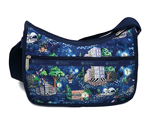 LeSportsac Classic Hobo Crossbody Handbag in Cobblestone Stroll