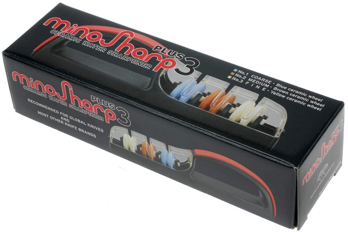 Minosharp 3 Sharpener Black/Red