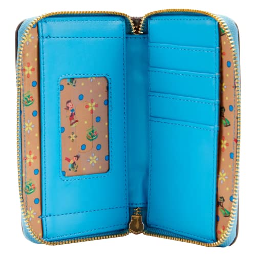 Loungefly Disney Pinocchio Book Zip Around Wallet