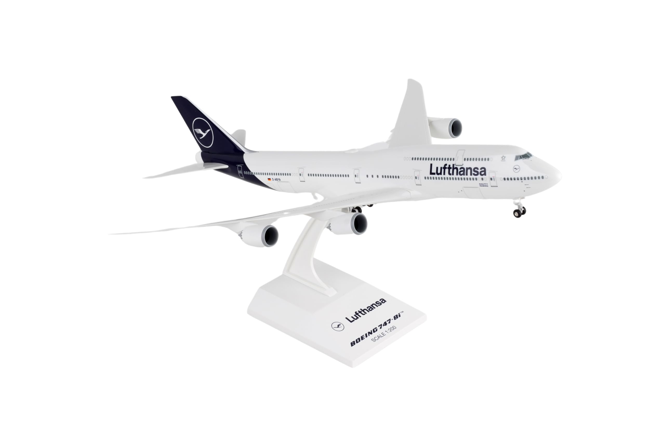Daron New 2020 Skymarks Lufthansa 747-8I w/ Gear New Livery 1/200