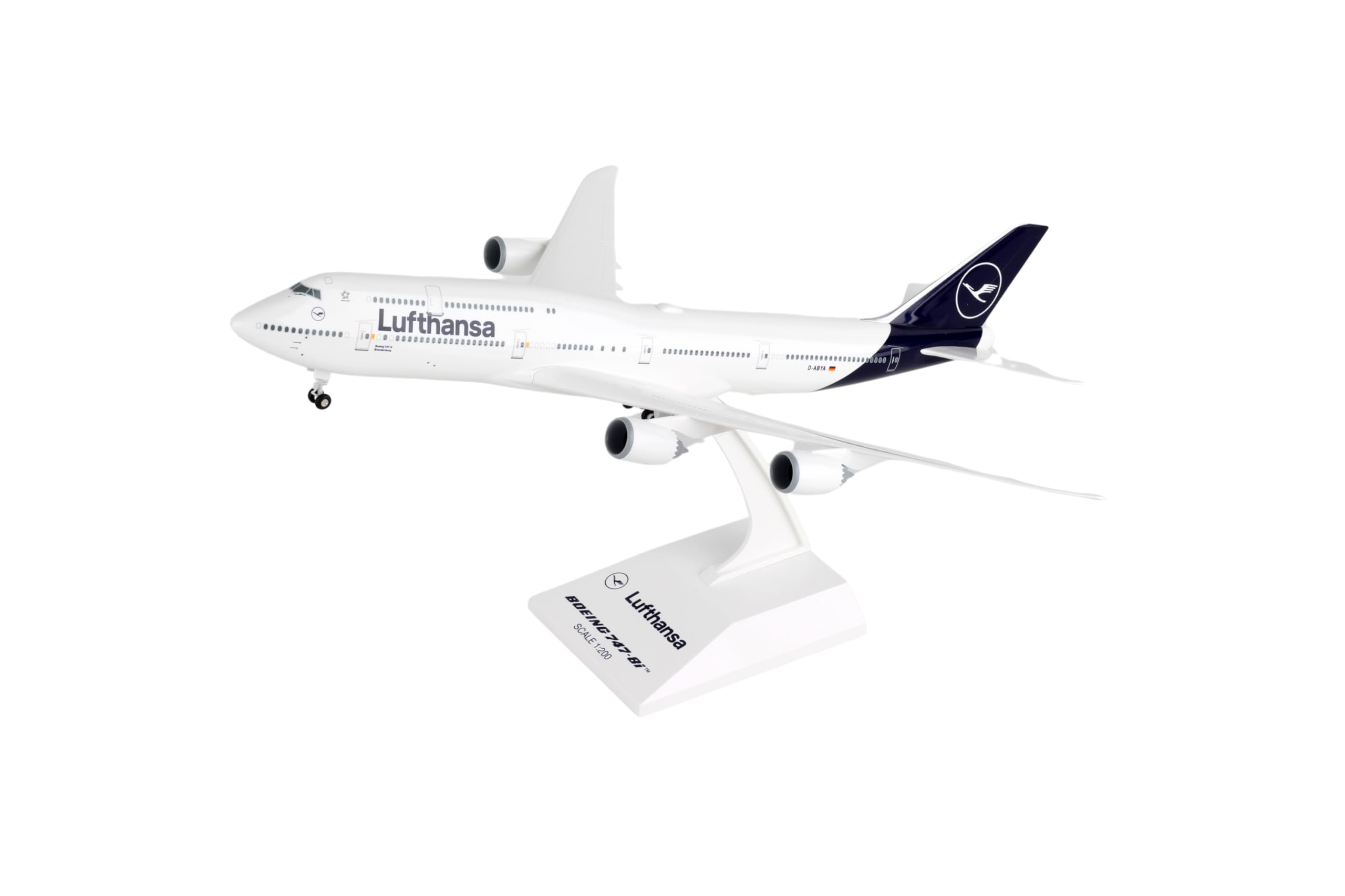 Daron New 2020 Skymarks Lufthansa 747-8I w/ Gear New Livery 1/200