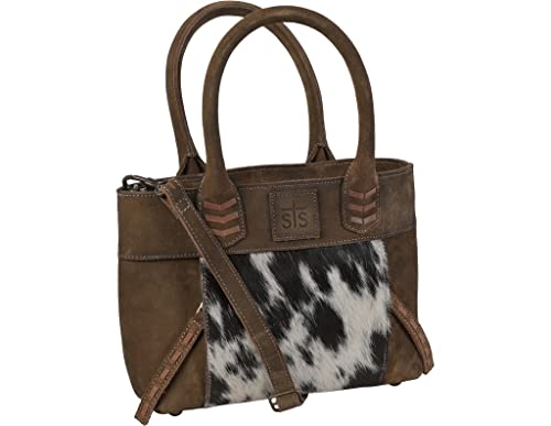 Cowhide Saddle Tramp Satchel