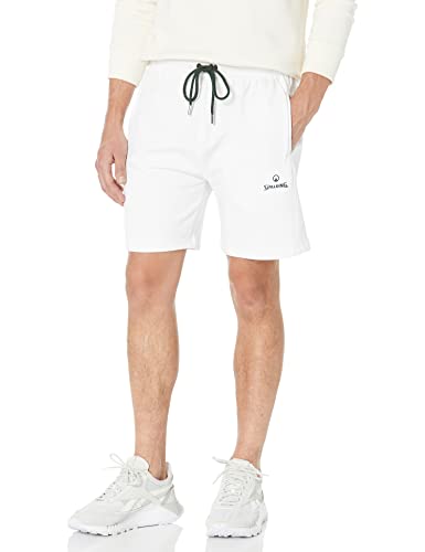 Spalding X UNKNWN Men's French Terry Short, Bright White, XX-Large