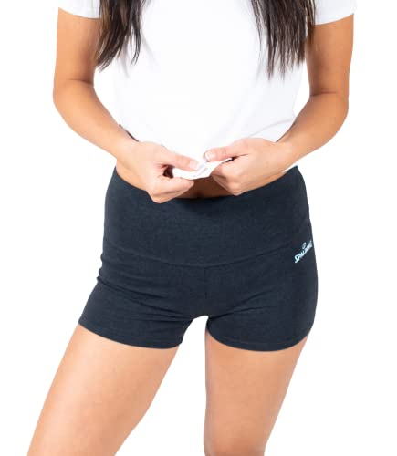 Spalding Women's Active 3 Inch Volleyball Short, Regular and Plus Size Black
