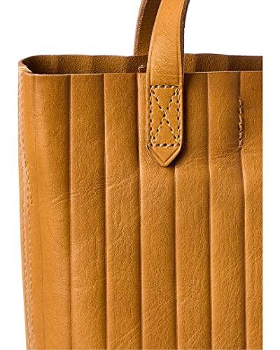 Madewell Mini Pocket Transport Tote - Bubble Pleat Golden Oak One Size