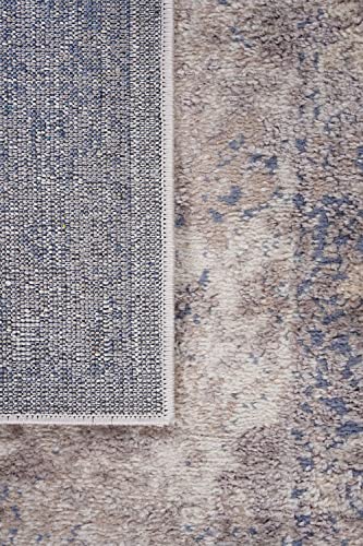 NAAR PAYAS Collection 2x8 Brown/Beige/Modern Abstract Non-Shedding Living Room Bedroom Dining Home Office Stylish and Stain Resistant Area Rug