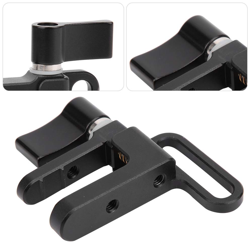 Senyar Cable Clip, Universal Cage Quick Release Plate Cable Clip High Definition Wire Protective Fixed Clamp