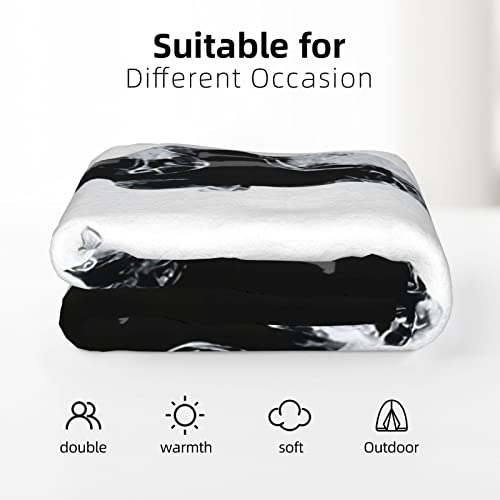Fashion Blankets Ultra-Soft Casual Blanket Throw Flannel Sherpa for Couch Sofa Christmas Home Decor Blanket 50X60 in