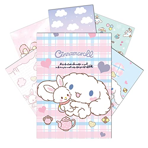Cinnamoroll Posters, Set of 6 Anime Print Art Cute Posters For Home Bedroom and Dorm Wall Decor, Cinnamoroll Posters Gift Set For Teens, 10x14 Inches, No Framed