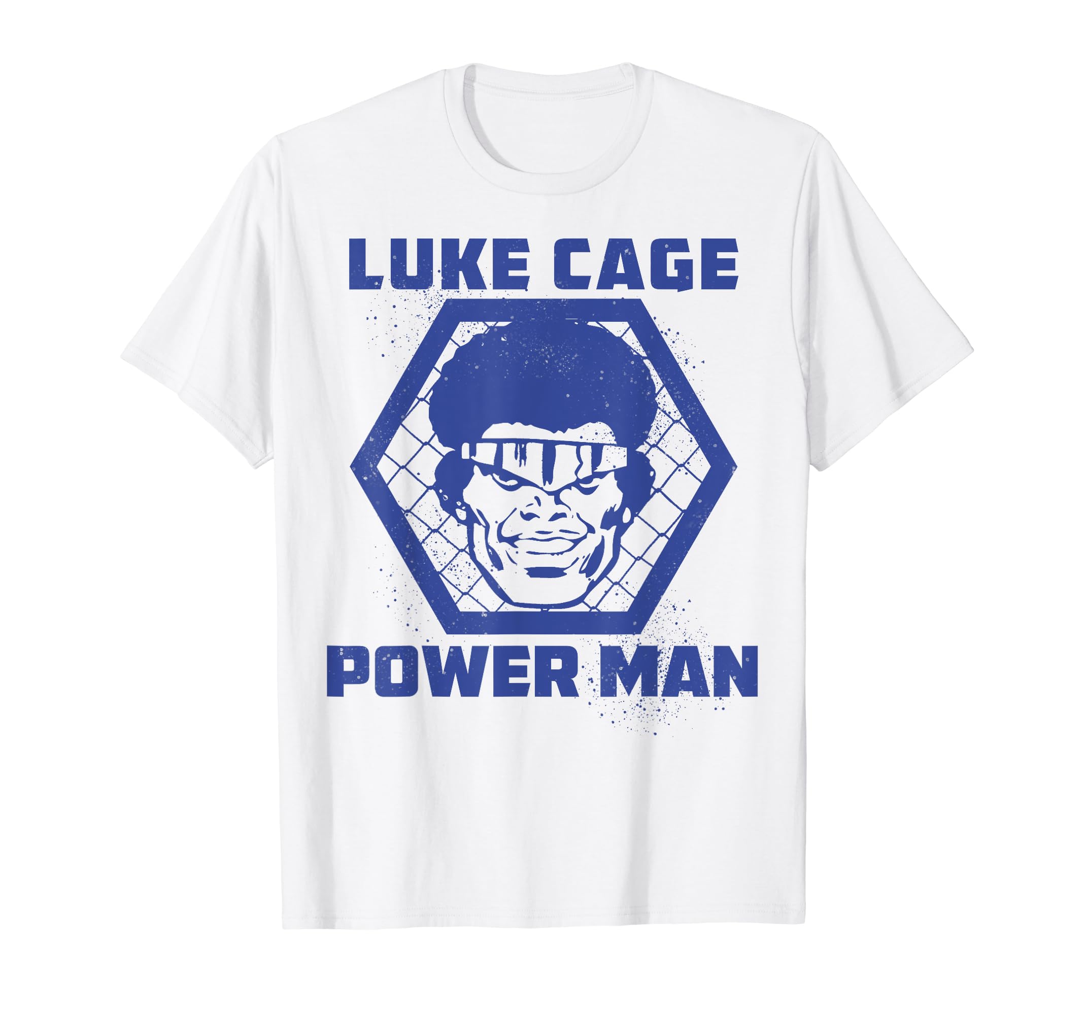 Marvel Luke Cage Retro Power Man Gym Workout Graphic T-Shirt T-Shirt