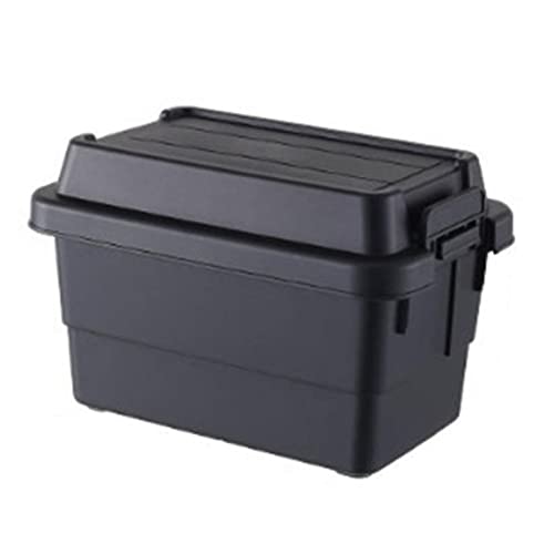 TOOYFUL Camping Storage Box Seasoning Bottle Organizer Box Multifunctional Portable Waterproof Storage Bin with Lid for Outdoor Activities Cooking Fishing