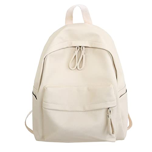 DINGZZ Fashion Women Backpack Soft Leather School Bag Teenage Girls Boys Travel Double Shoulder Bags (Color : E, Size : 30 * 16 * 40CM)