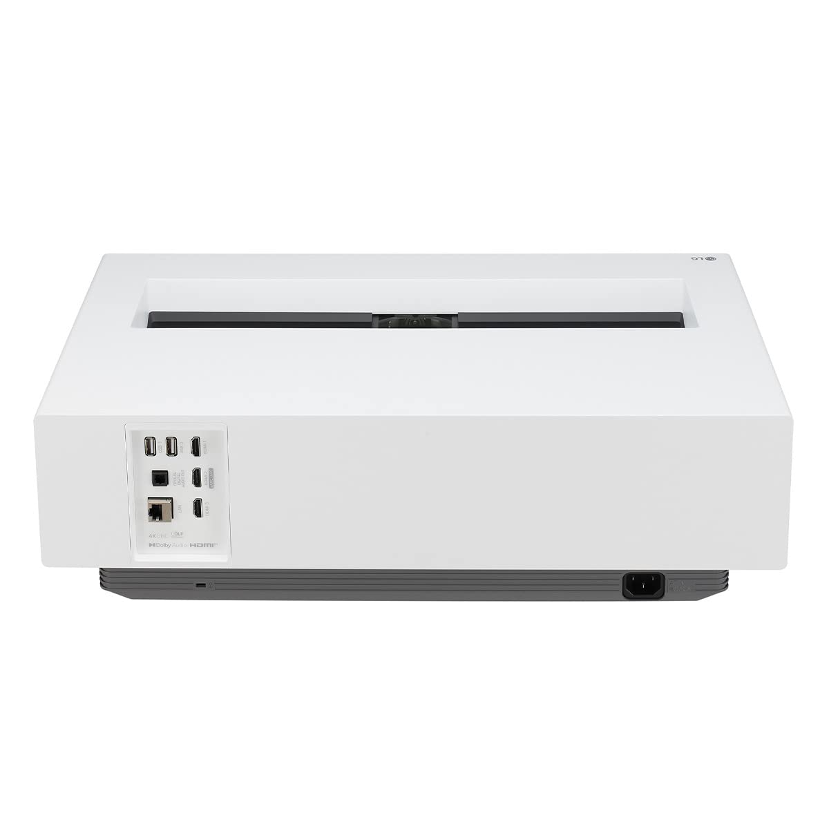 LG CineBeam UHD 4K Projector HU715QW - DLP Ultra Short Throw Laser Smart Home Theater Projector, White