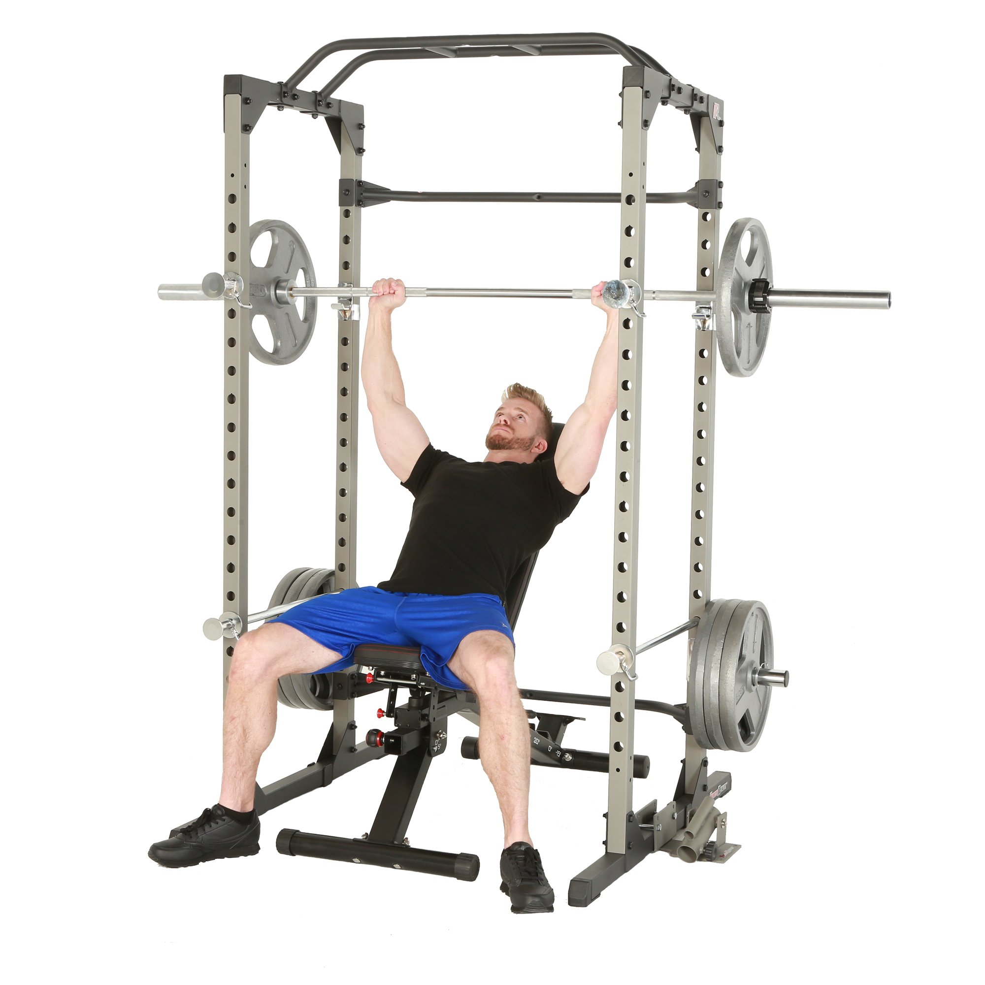 Fitness Reality Extended 9" Olympic Weight Plate Holder for 2"x2" Tube Power Cage