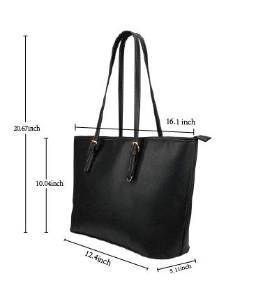 InterestPrint Easter Chicks and Rabbit Colorful Tote Bags Women's Leather Handbags Ladies Shoulder Bag