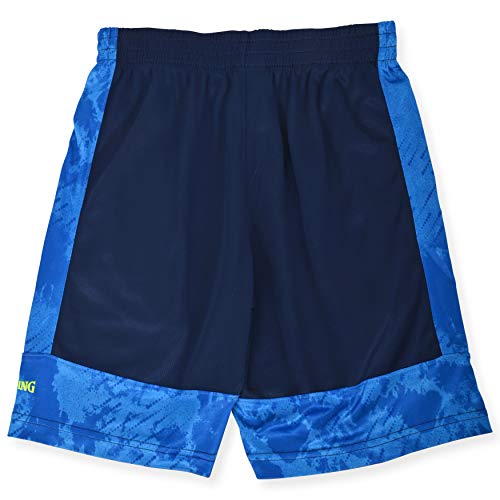 Spalding Boys Storm Performance Athletic Basketball Short, Dark Navy, 14/16