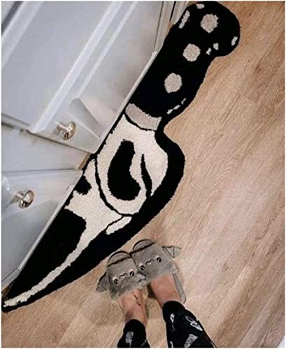 Snoiluo Scary Horror Figure Rug Bed Front Rugs Polyester Home Decoration Doormats (45IN)