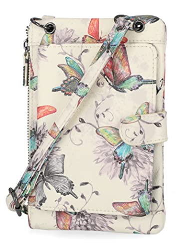 Mundi Cornelia RFID Crossbody Phone Bag For Women Phone Wallet Cell Phone Purse (Free Flying)