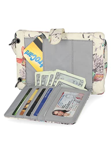 Mundi Cornelia RFID Crossbody Phone Bag For Women Phone Wallet Cell Phone Purse (Free Flying)