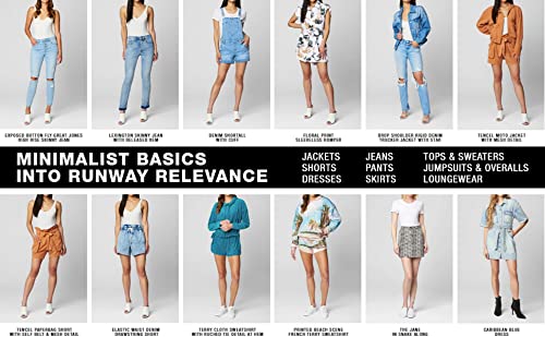 [BLANKNYC] Womens Luxury Clothing Ribcage Straight Leg Denim Jean Pants, The Baxter, Higher Power, 25