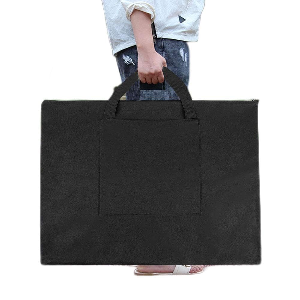 A2 Painting Drawing Board Storage Bag Waterproof Art Carry Tote Bag Canvas Art Portfolio Case Large File Folder Handbag