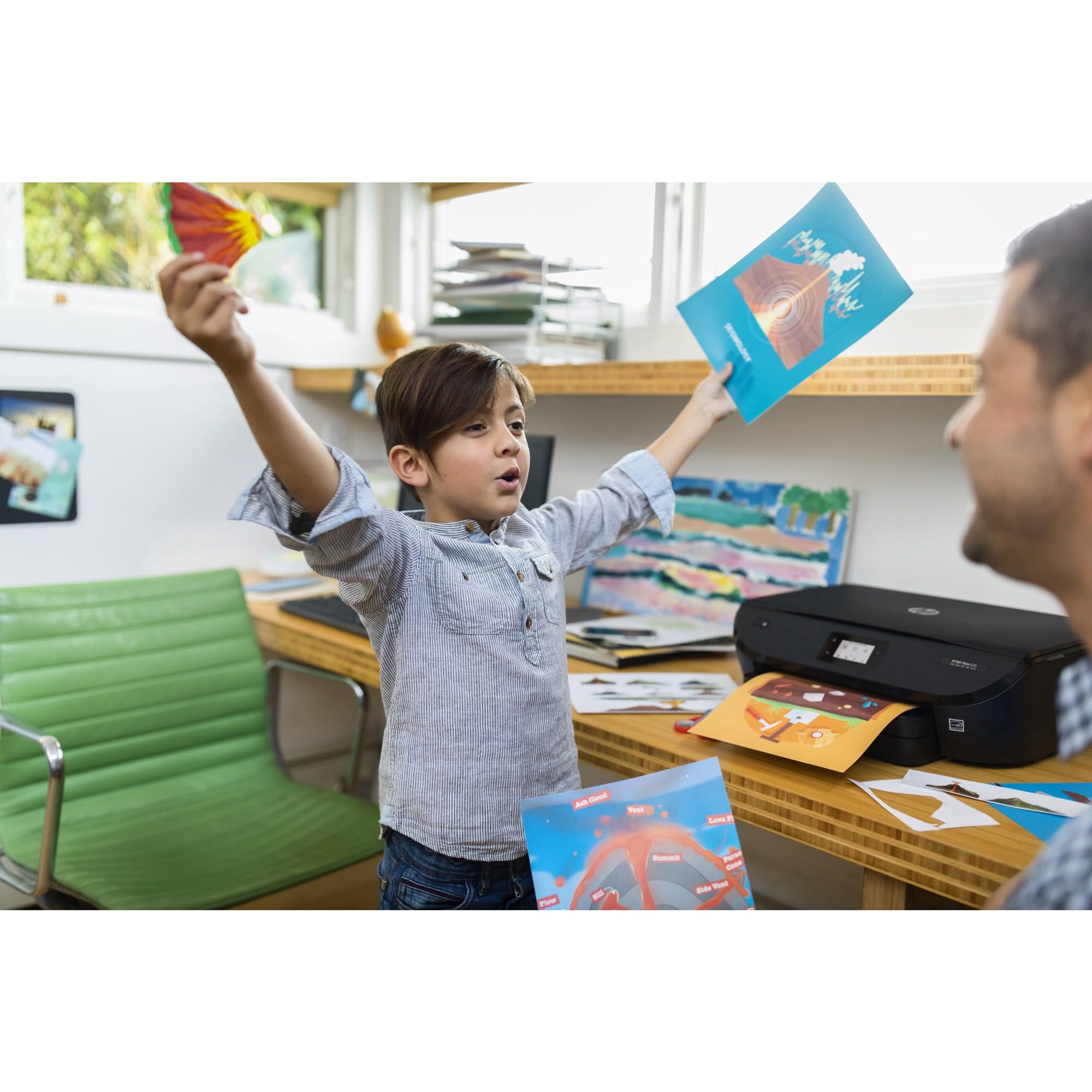 HP Premium Plus Photo Paper, Satin, 8.5x11 in, 50 sheets (CR667A)