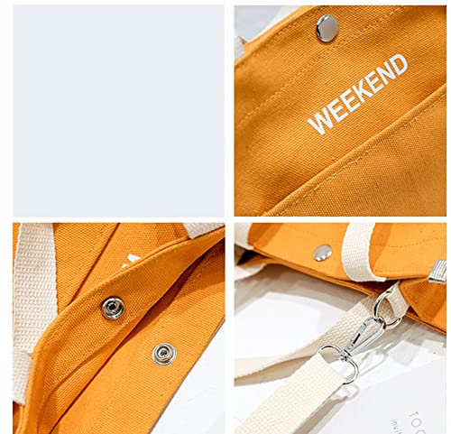 Womens Canvas Tote Bag Hobo Handbag Casual Shoulder Crossbady Purse Satchel Shopping Bag