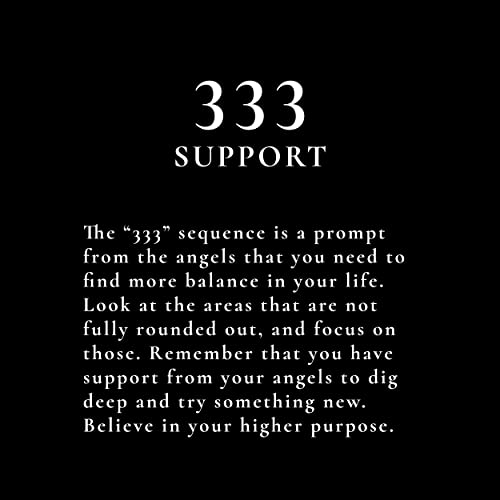 Sacred + Divine 333 "Support Scented Intention Candle, Rose Pepper, Angel Number Manifestation Candle, Soy Coconut Aromatherapy Candle with 80 Hour Burn Time