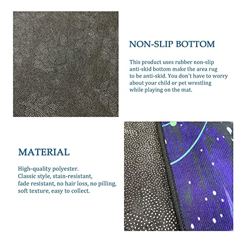 Game Controller 3D Gamer Gaming Pattern Area Rugs Non-Slip Gaming Carpets Player Non-Slip Floor Mat Gamer Room Decor Home Decor for Living Room Bedroom (GM-7)
