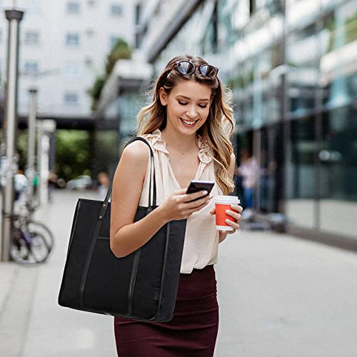BRIRT Tote Bag for Women Large Canvas Simple Vintage Shoulder Bag Genuine Leather Retro Handbags