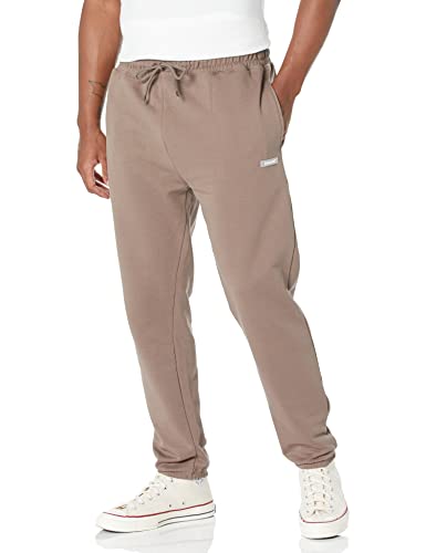 Spalding Mens Fundamental French Terry Jogger, Iron, Large