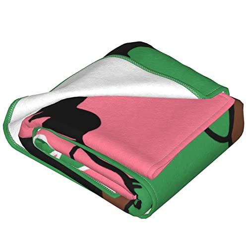 Blanket Sorority Gift Alpha Kappa Throw Blanket 50"x40" Soft Warm Cozy Throw Home Decorative Blanket Sorority Paraphernalia