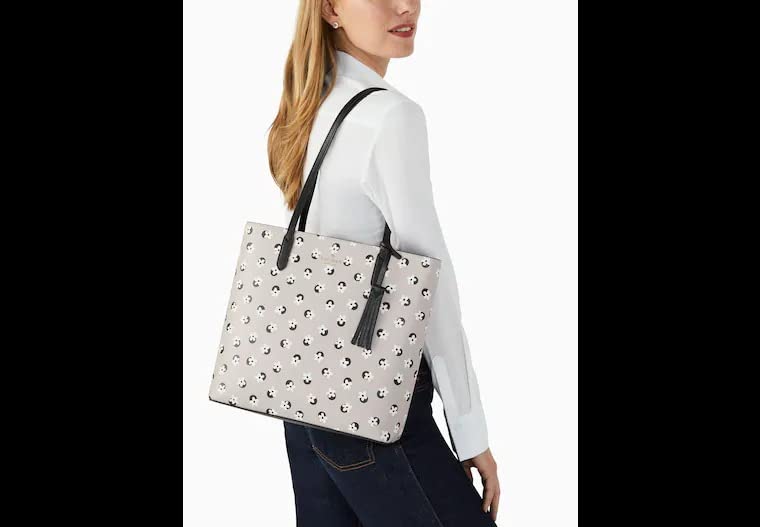 Kate Spade New York Large Jana Tote (Neutral Multi Floral)