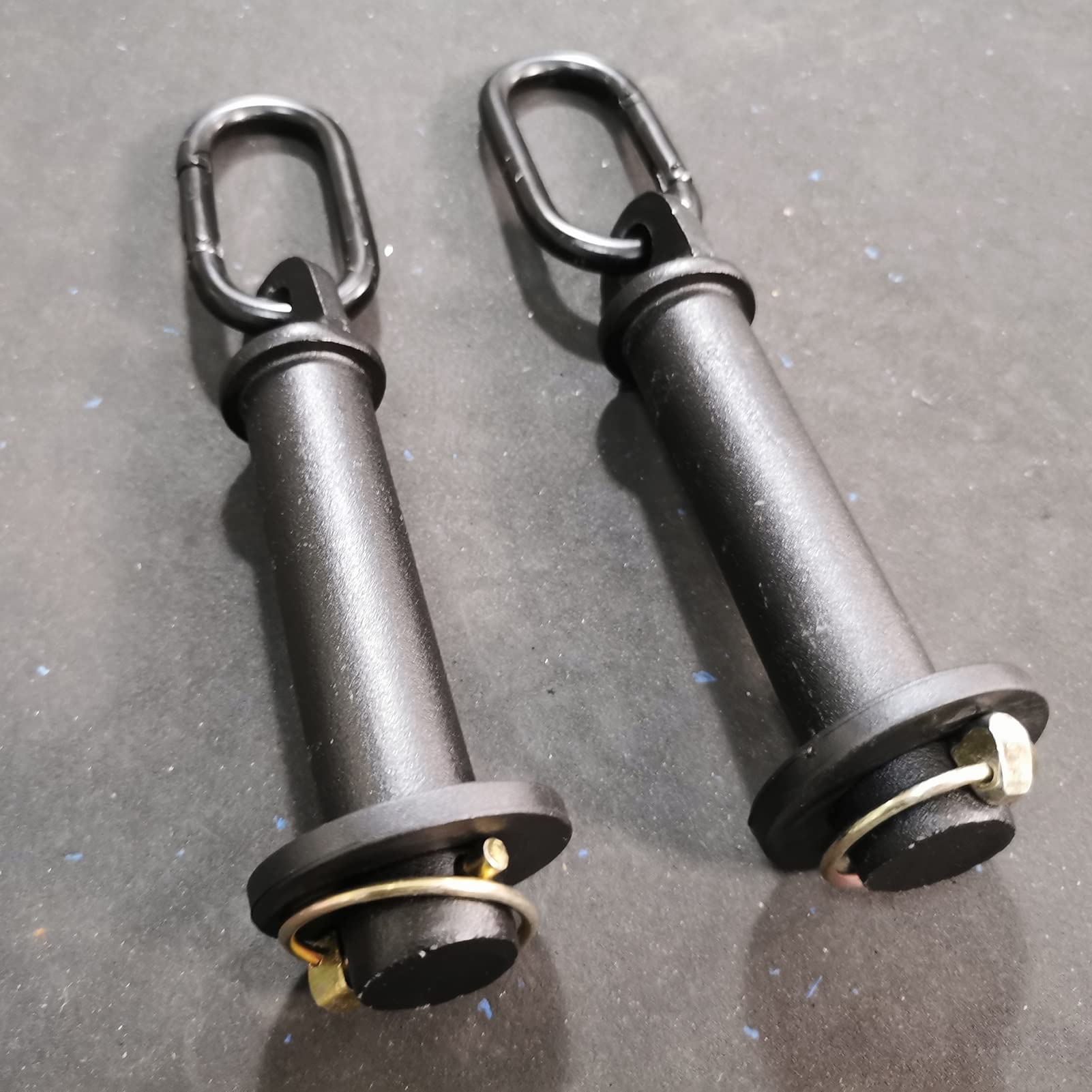 Onwowsun Power Cage Squat Rack Home Gym Accessories, Fits on 3" X 3" Tube Power Cage with 1" Hole