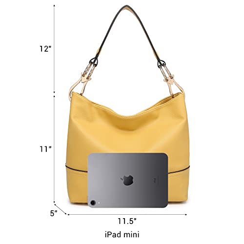Dasein Hobo Purses Handbags for Women Soft PU Leather Slouchy Shoulder Bags Fashion Top Handle Tote Pocketbook