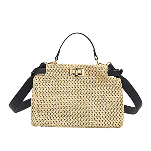 Crossbody Bags Fashion Summer Straw Bag Beach Bag Tote Bag for Women Satchels Hobo Bags Shoulder Bags