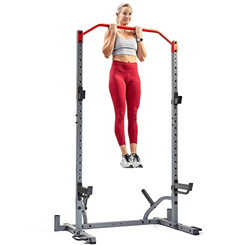 Sunny Health & Fitness PowerVersa Series All-In-One Strength Training Squat Rack And Bench Power Cage - SF-XF921041