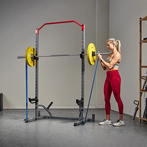 Sunny Health & Fitness PowerVersa Series All-In-One Strength Training Squat Rack And Bench Power Cage - SF-XF921041