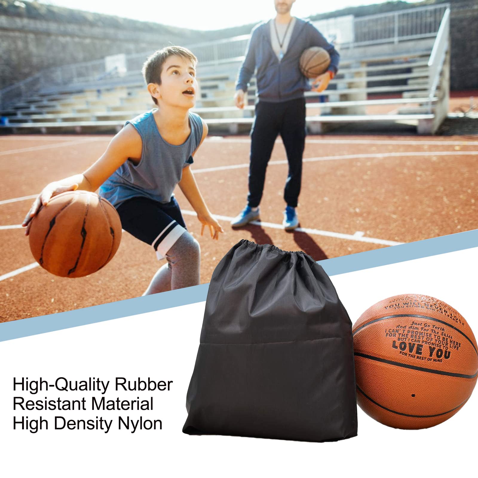 CaleesLLC to My Son 29.5 Inch Basketball Engraved You Will Never Lose Encouragement Gift for Graduation Birthday