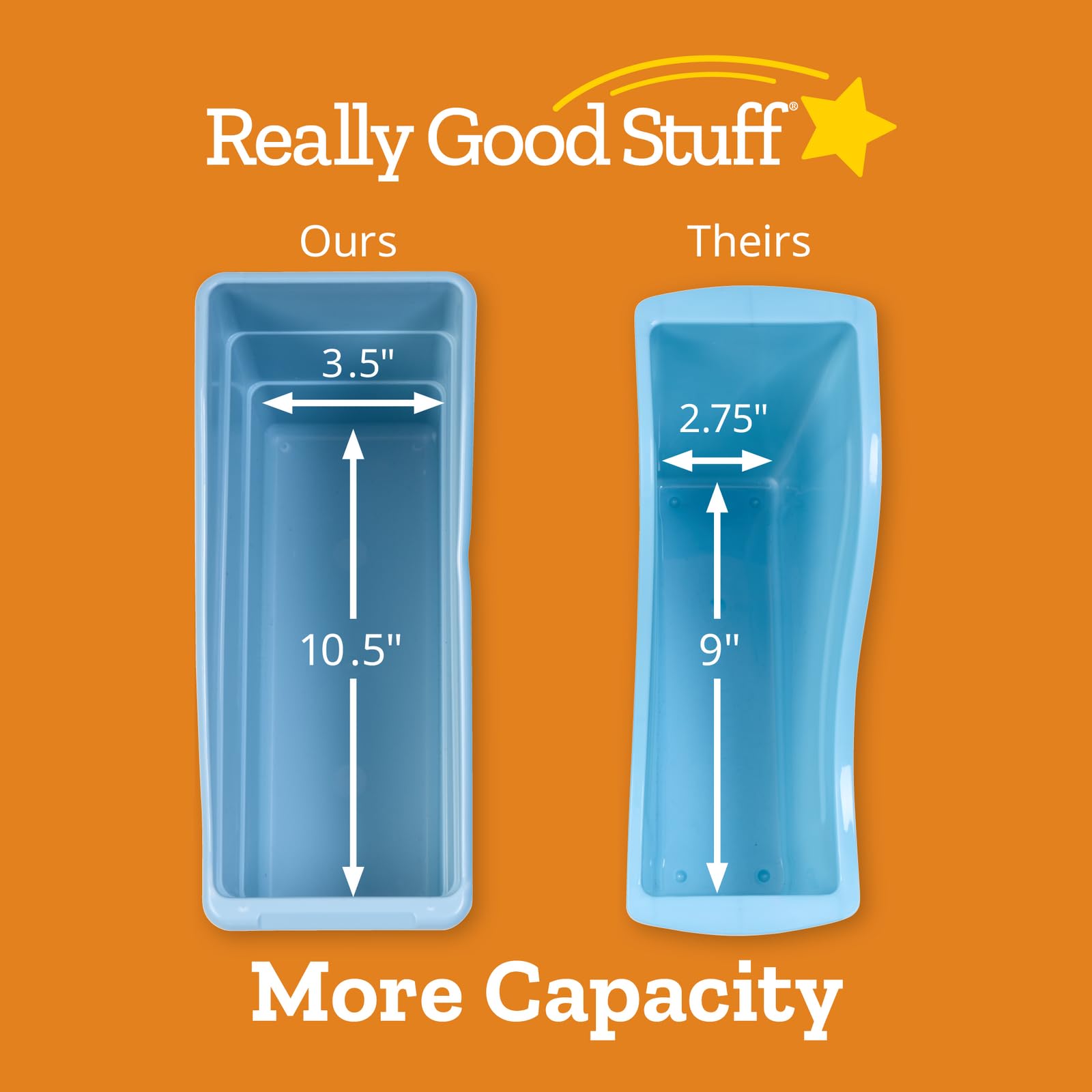 Really Good Stuff Non-Tip Book and Binder Holders, 5½” by 13½” by 7¾” (Set of 12, Black) Magazine, Folder Bins with Stabilizer Wings, Built-In Label Holder – Durable, Won’t Fall Over