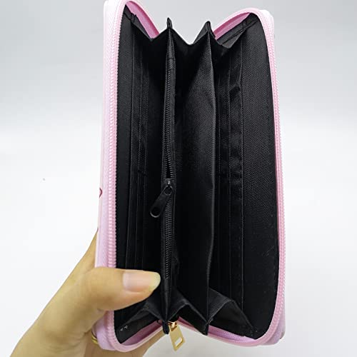 Anime Wallet Leather Cartoon Wallet Cute Purse Men Women Wallet Girls Wallet (Moon Wallet B)¡