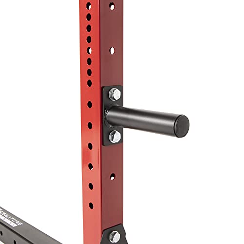 Signature Fitness SF-SS1 1,000 Pound Capacity 3β x 3β Power Rack Squat Stand, Includes J-Hooks and Safety Spotter Arms, Optional Conversion Kits, Half Conversion kit Only